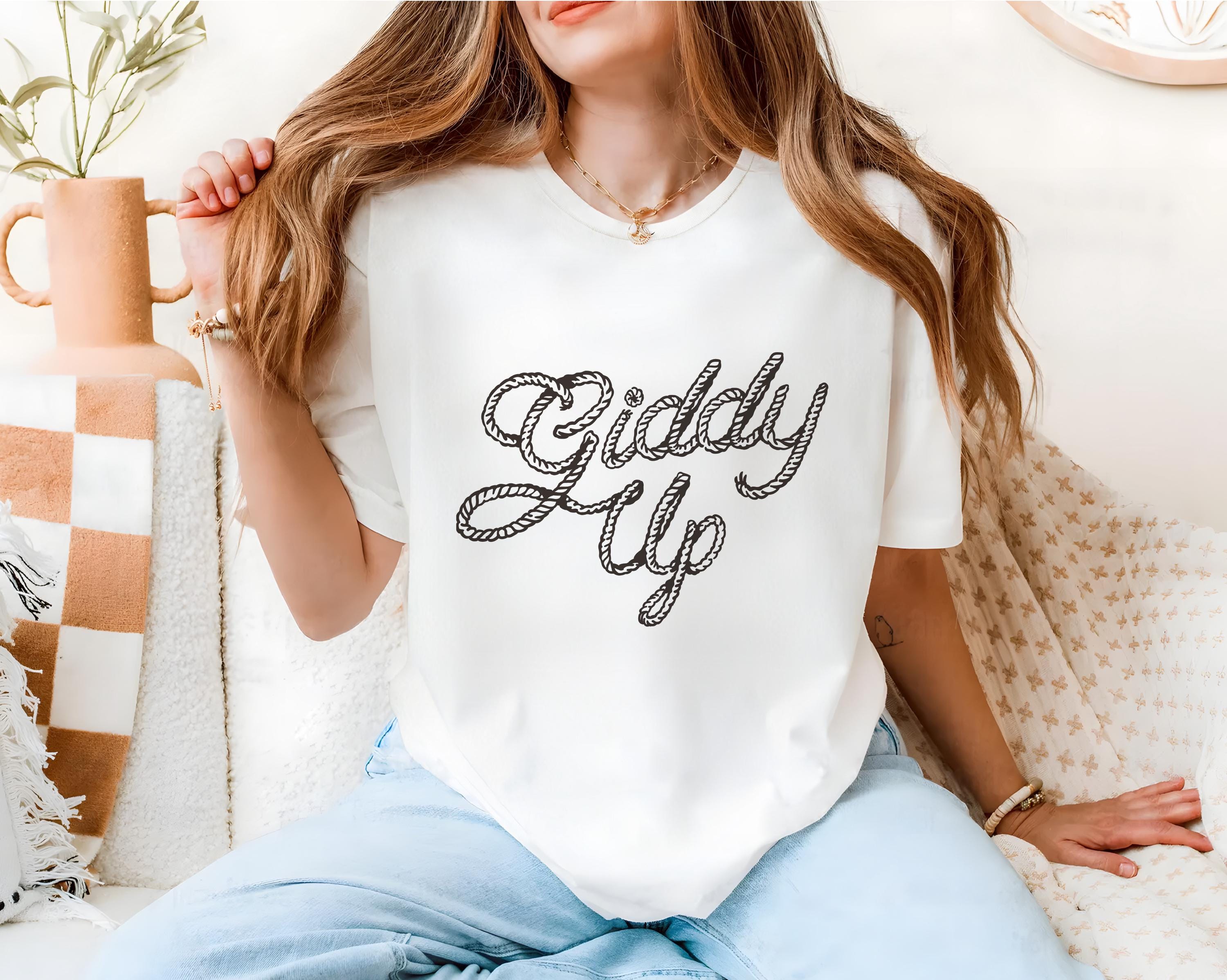 Giddy up Rope Lettering PNG & SVG Download | Country Cowgirl Clipart ...