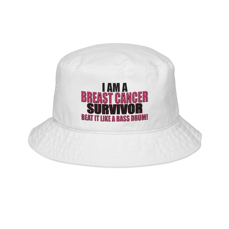 BREAST CANCER SURVIVOR Bucket Hat (embroidery) - Etsy