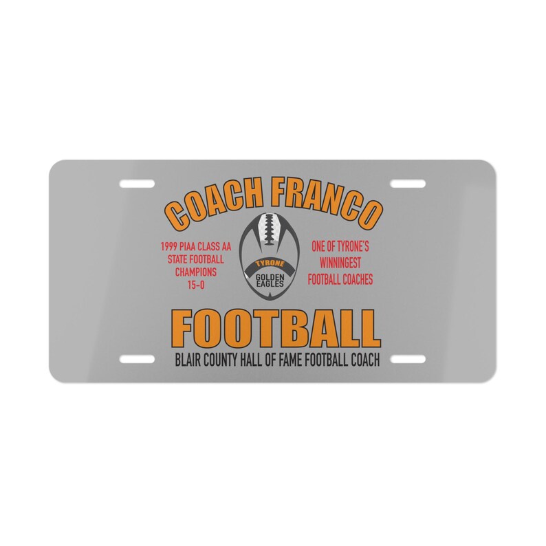 COACH FRANCO Vanity Plate - Etsy
