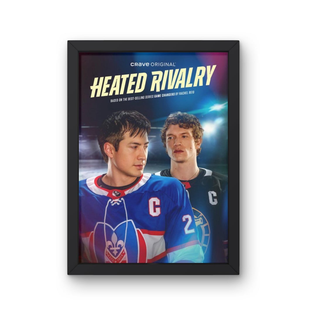 Heated Rivalry TV Show Poster, Ilya Rozanov & Shane Hollander, Team ...
