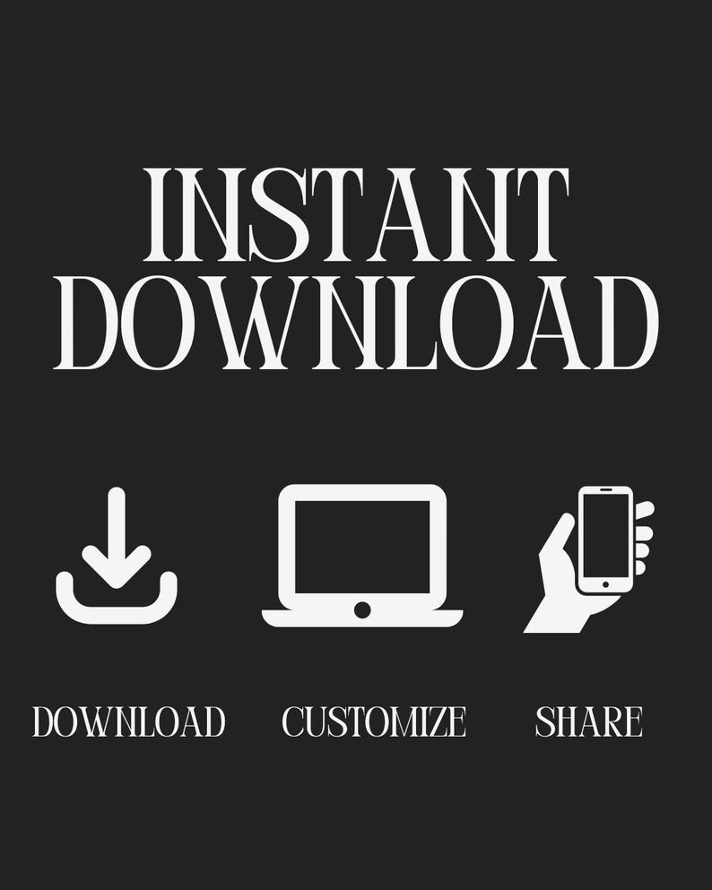 Gothic Instagram Feed Canva Template Bundle – Dark Fashion Social Media ...