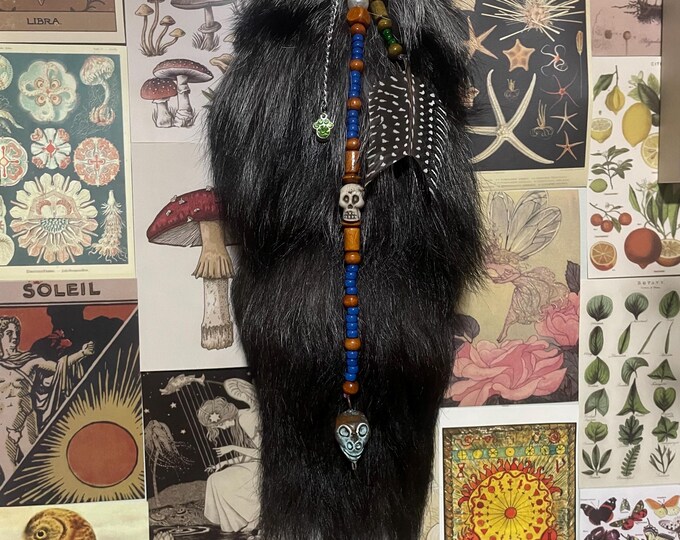 B-grade Silver Fox Scrap Tail - Etsy