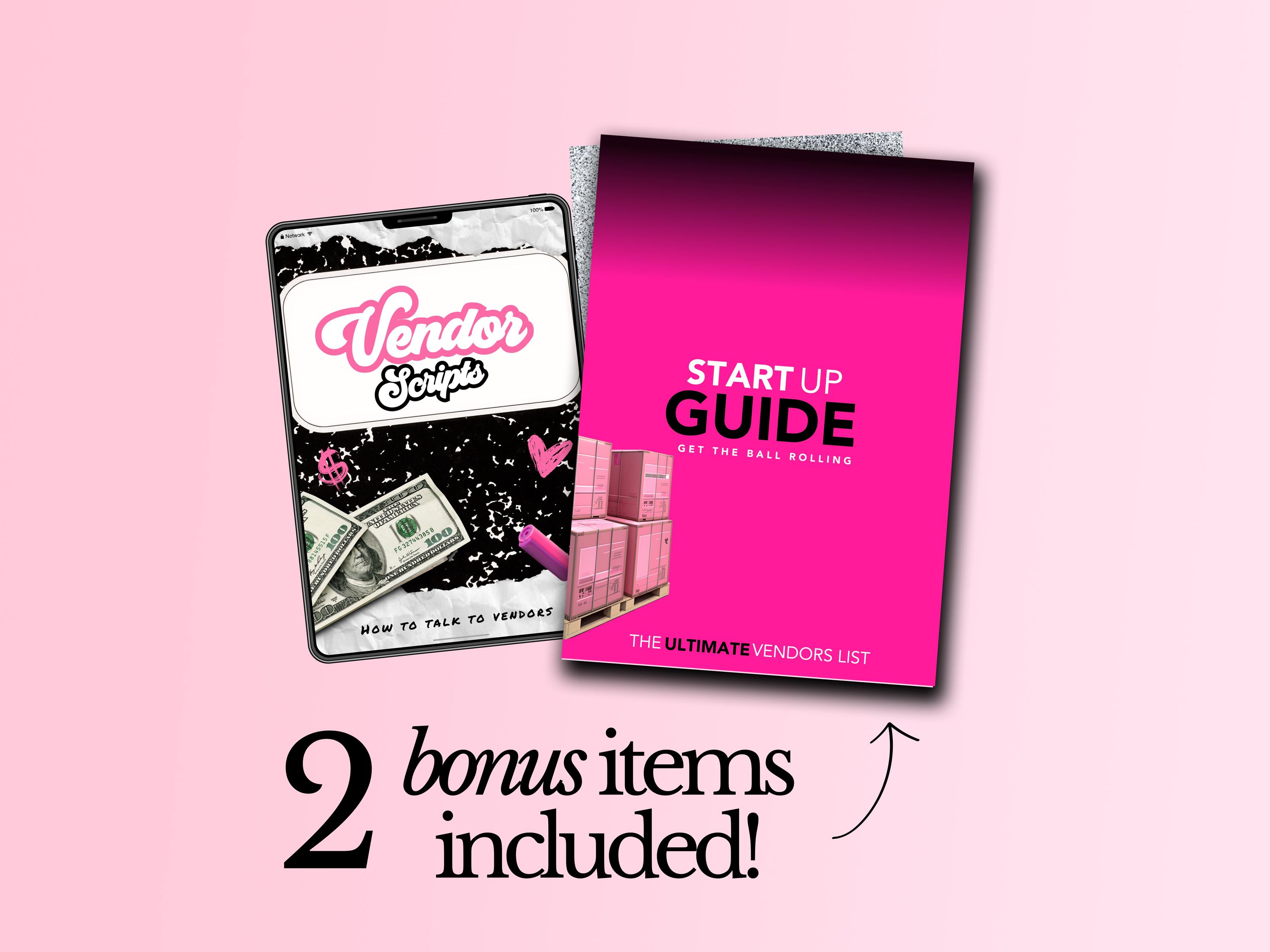 3,000+ Vendors List + Script for Hair, Lash, Wig, Makeup, Clothing ...