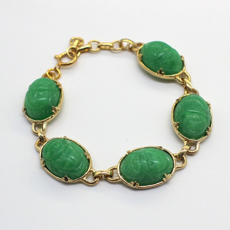 Scarab Bracelet - Etsy
