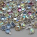 10 Assorted 9mm Channel Set Rhinestone Charms Pendants Mixed - Etsy