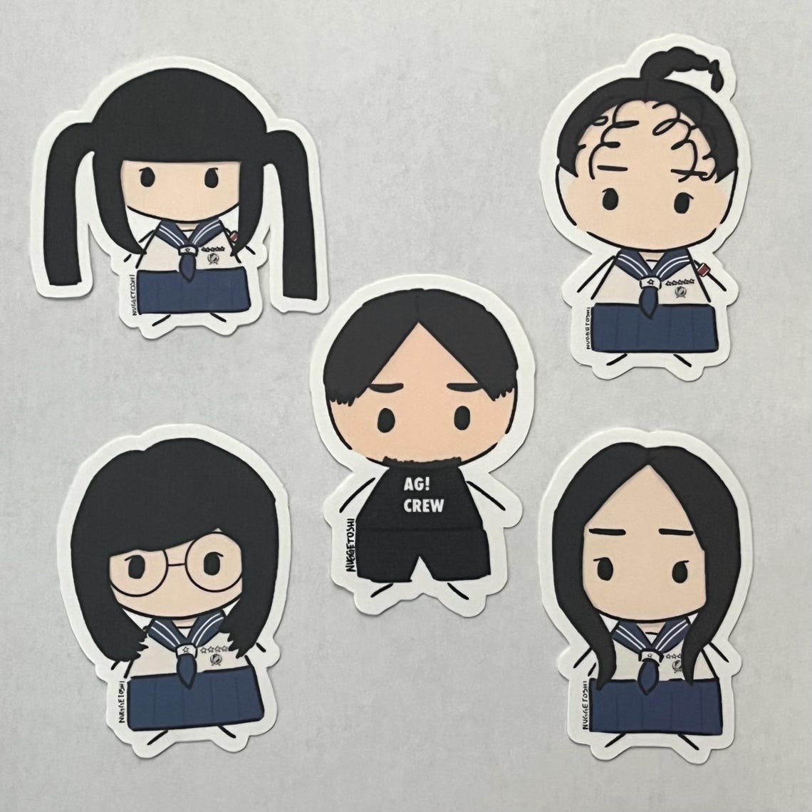 Fan Made ATARASHII GAKKO! + OTA Stickers - Etsy