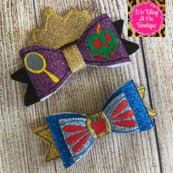 Snow White Hair Bow - Etsy