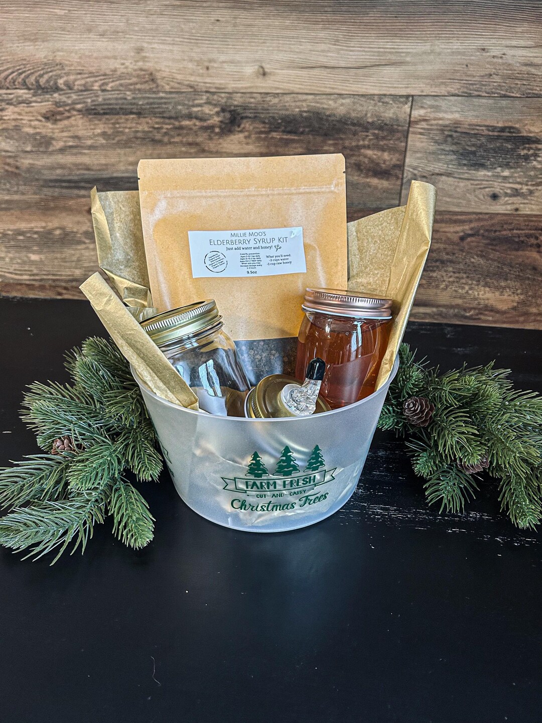 Organic Elderberry Syrup Gift Set - Etsy