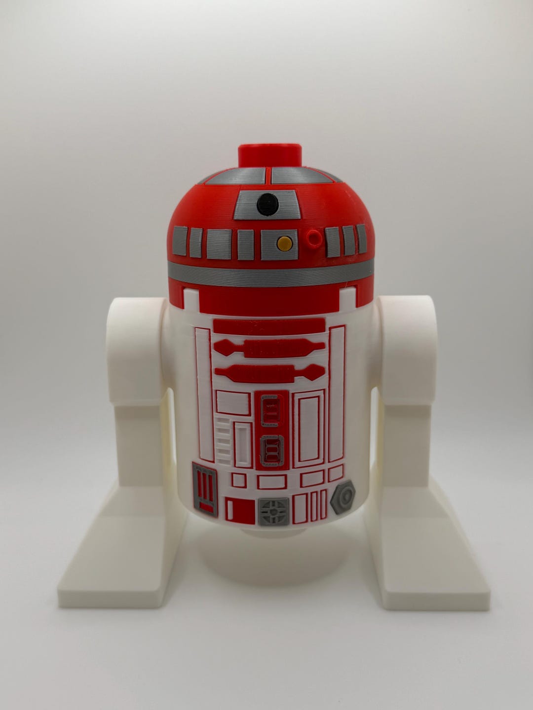 3D Printed Sci-fi Droid Figure • 17cm Display Model • Moveable Feet ...