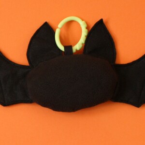 Black Vampire Bat Halloween Baby Toy Stuffed Toy, Plush Toy Stuffed ...