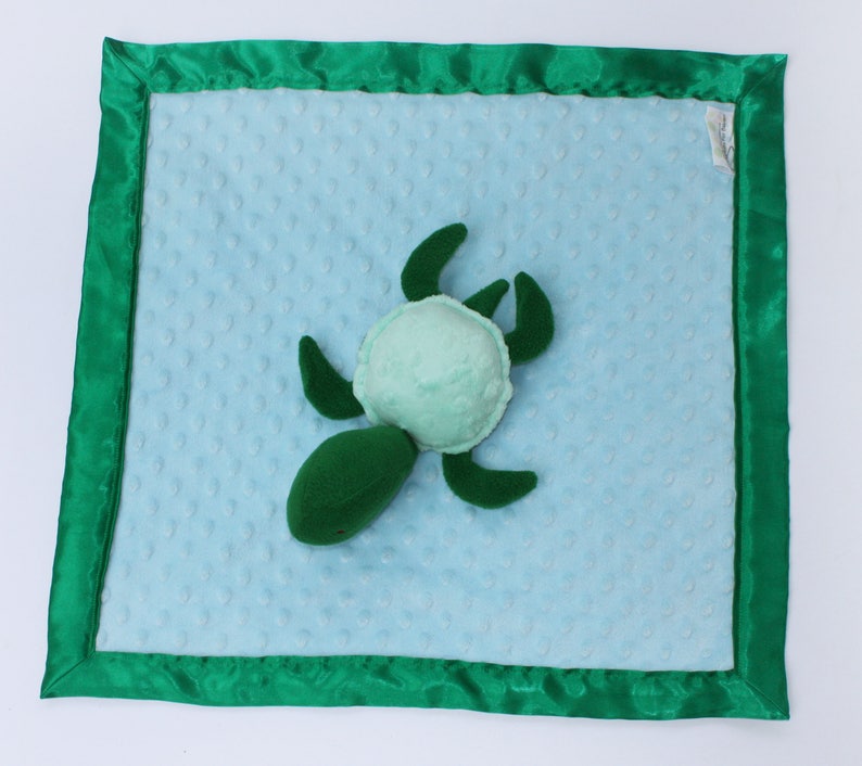 Sea Turtle Baby Blanket Baby Security Blanket Baby Blanket - Etsy