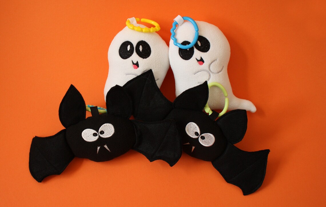 Black Vampire Bat Halloween Baby Toy Stuffed Toy Plush Toy - Etsy