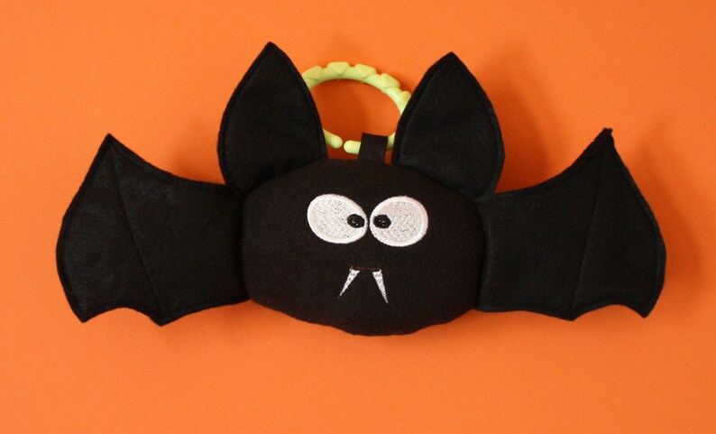 Black Vampire Bat Halloween Baby Toy Stuffed Toy Plush Toy - Etsy
