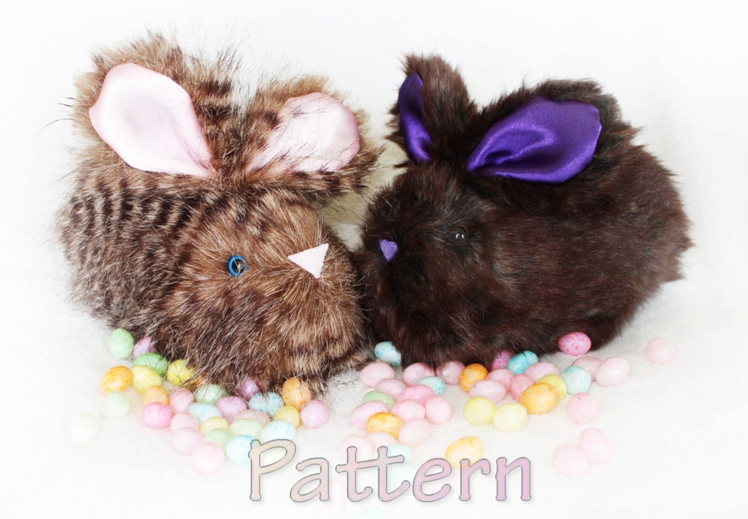 Bunny Pattern Stuffed Rabbit Pattern Bunny Pattern Sewing Pattern ...