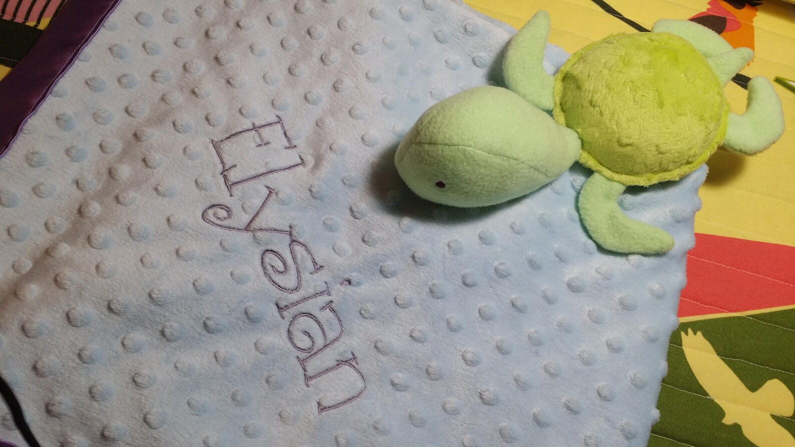 Sea Turtle Baby Blanket Baby Security Blanket Baby Blanket - Etsy
