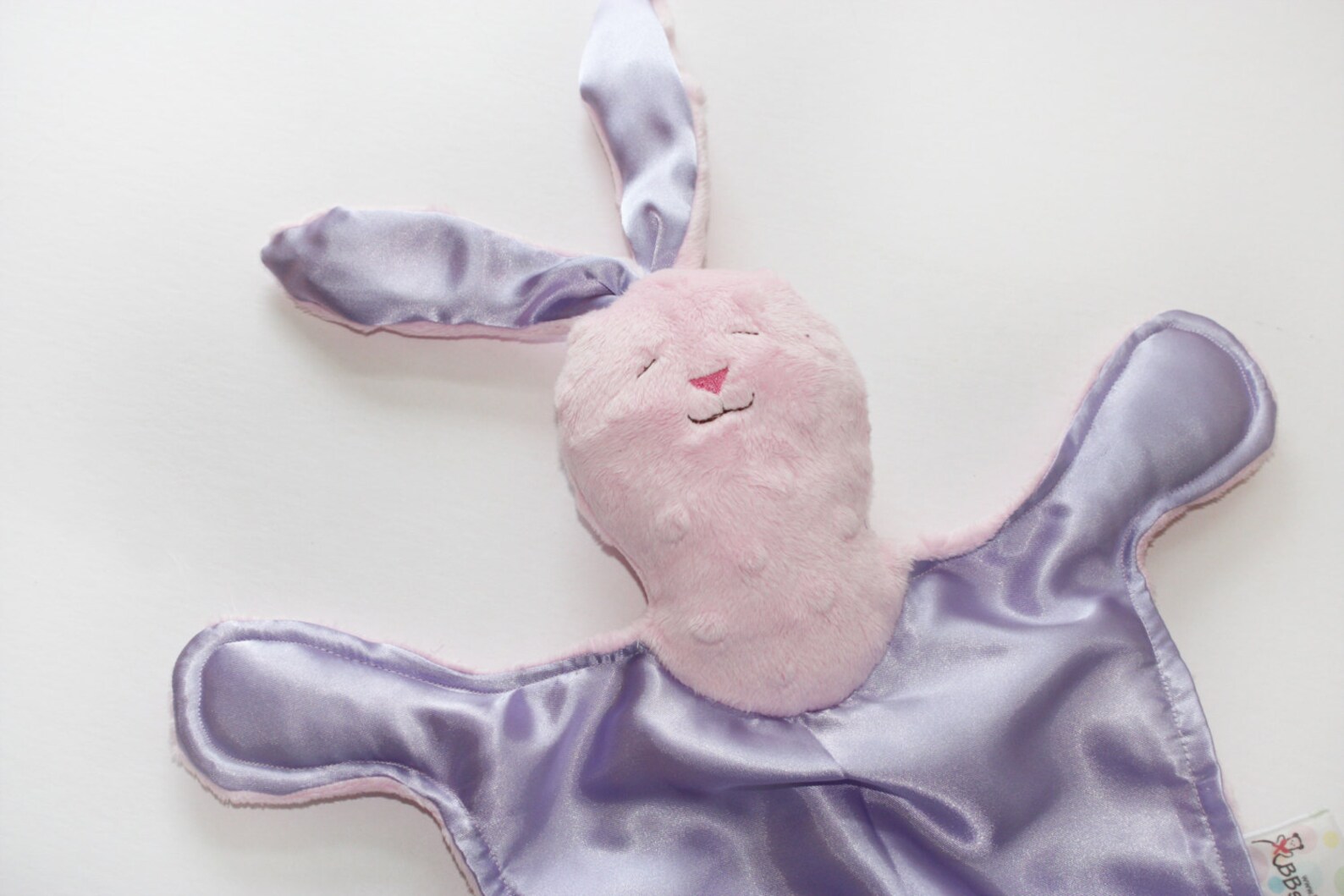 Minky Bunny Rabbit Baby Blanket Security Blanket Lovey - Etsy