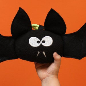 Black Vampire Bat Halloween Baby Toy Stuffed Toy, Plush Toy Stuffed ...