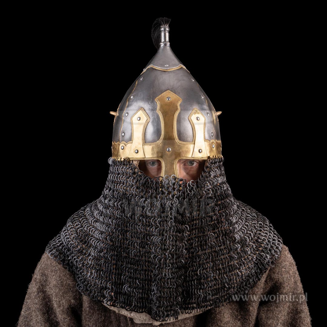 Szyszak Helmet From Giecz – Medieval Polish Armor – Greater Poland ...