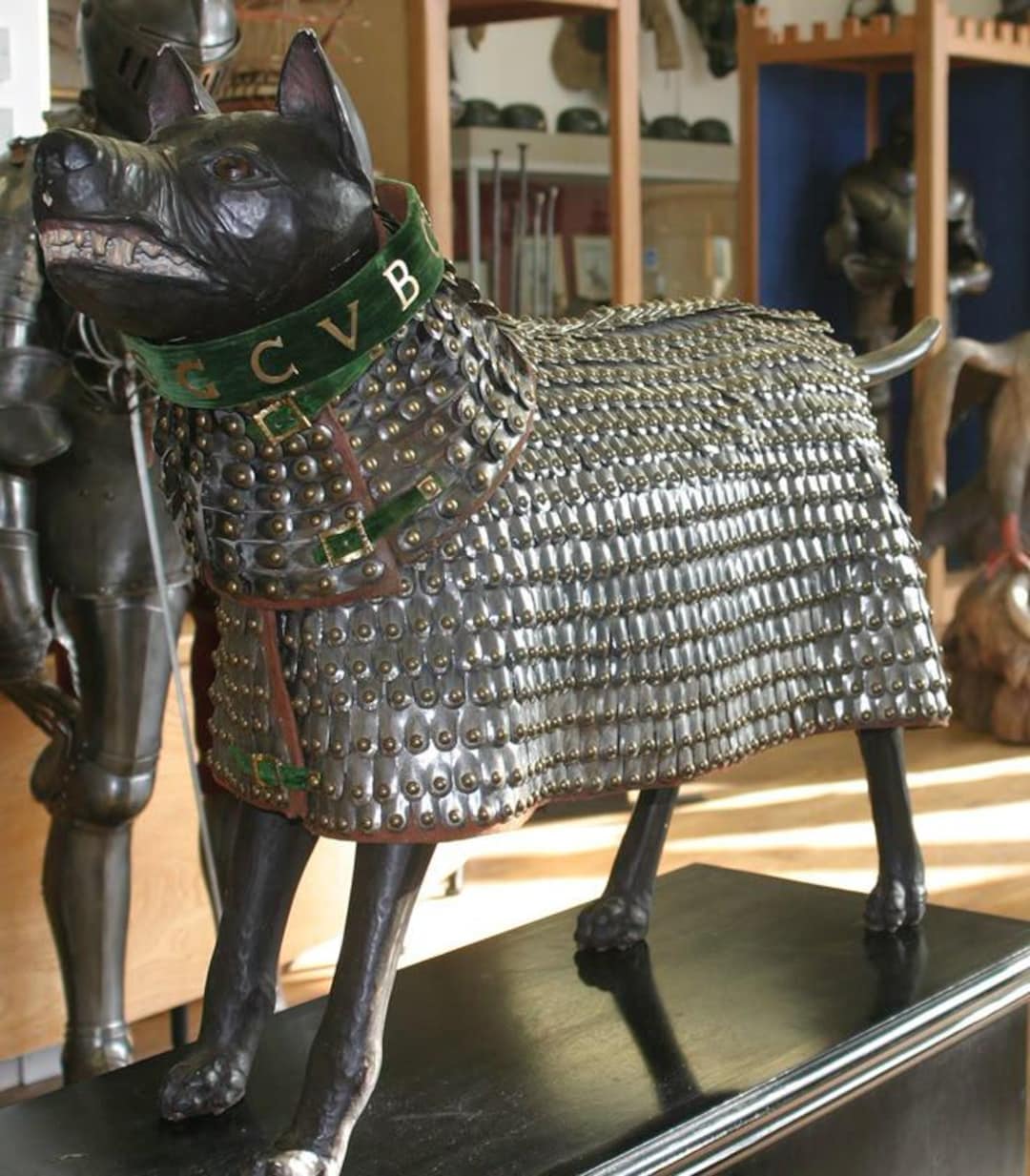 Medieval Dog Armor – Handmade Pet Chainmail Costume for Cosplay, LARP ...