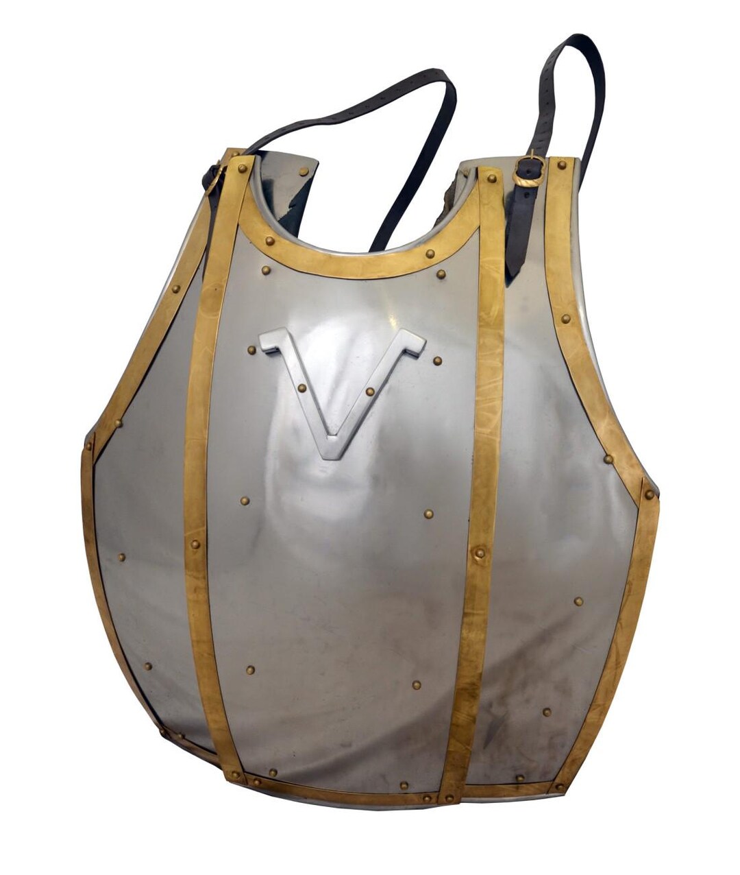 Medieval Churburg Breastplate – Handmade Steel and Brass Armor for ...