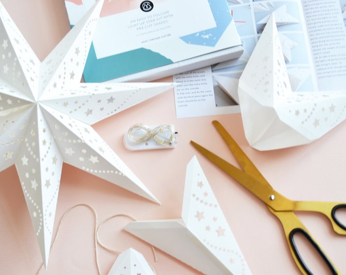 Diy Lantern Star Craft Kit - Etsy