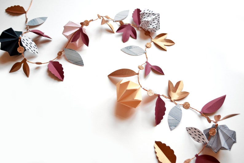 DIY Origami Garland Craft Kit - Etsy
