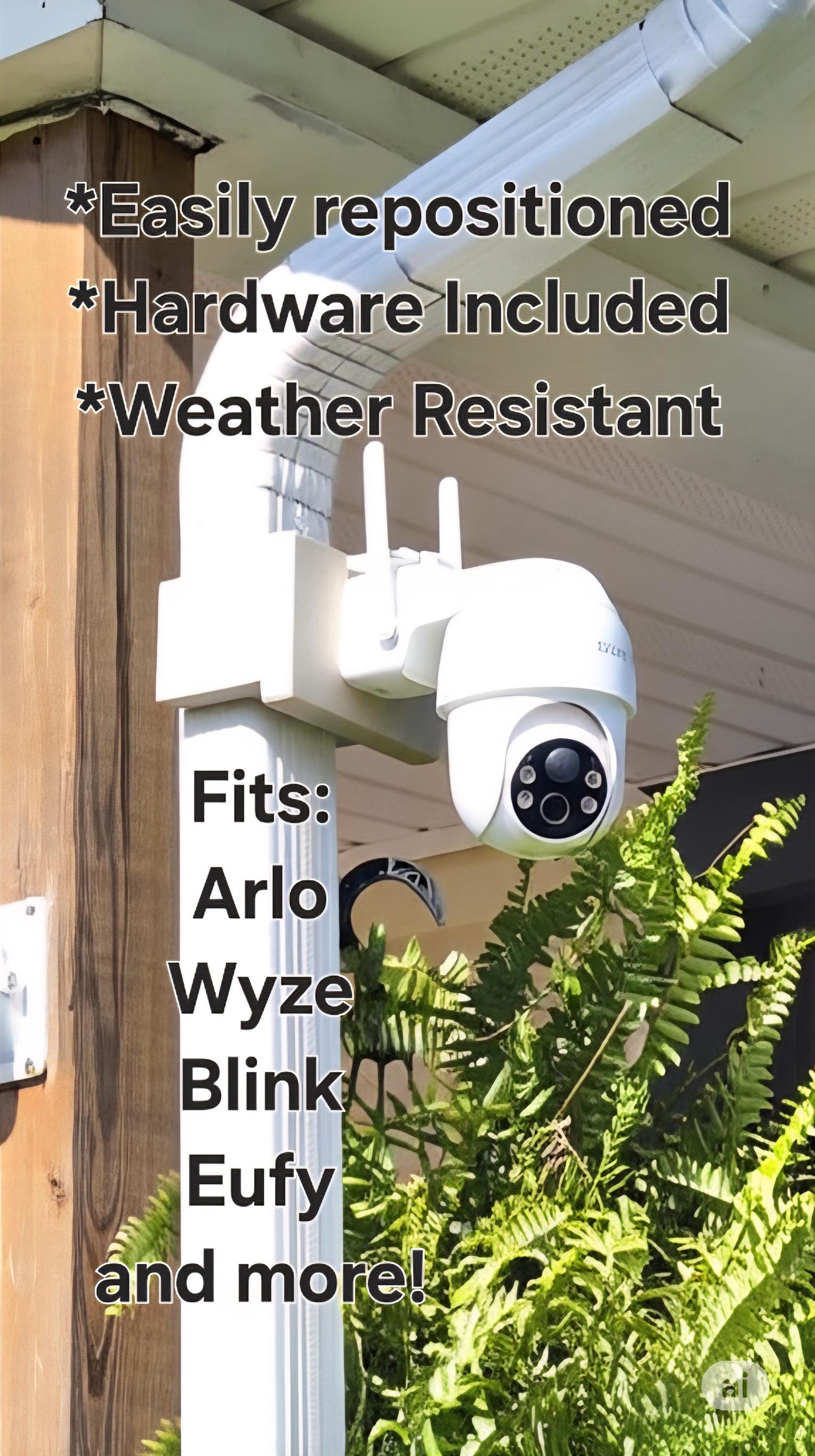Eufy Camera Mount: No Drill , Hand-finished Downspout Mount - Etsy