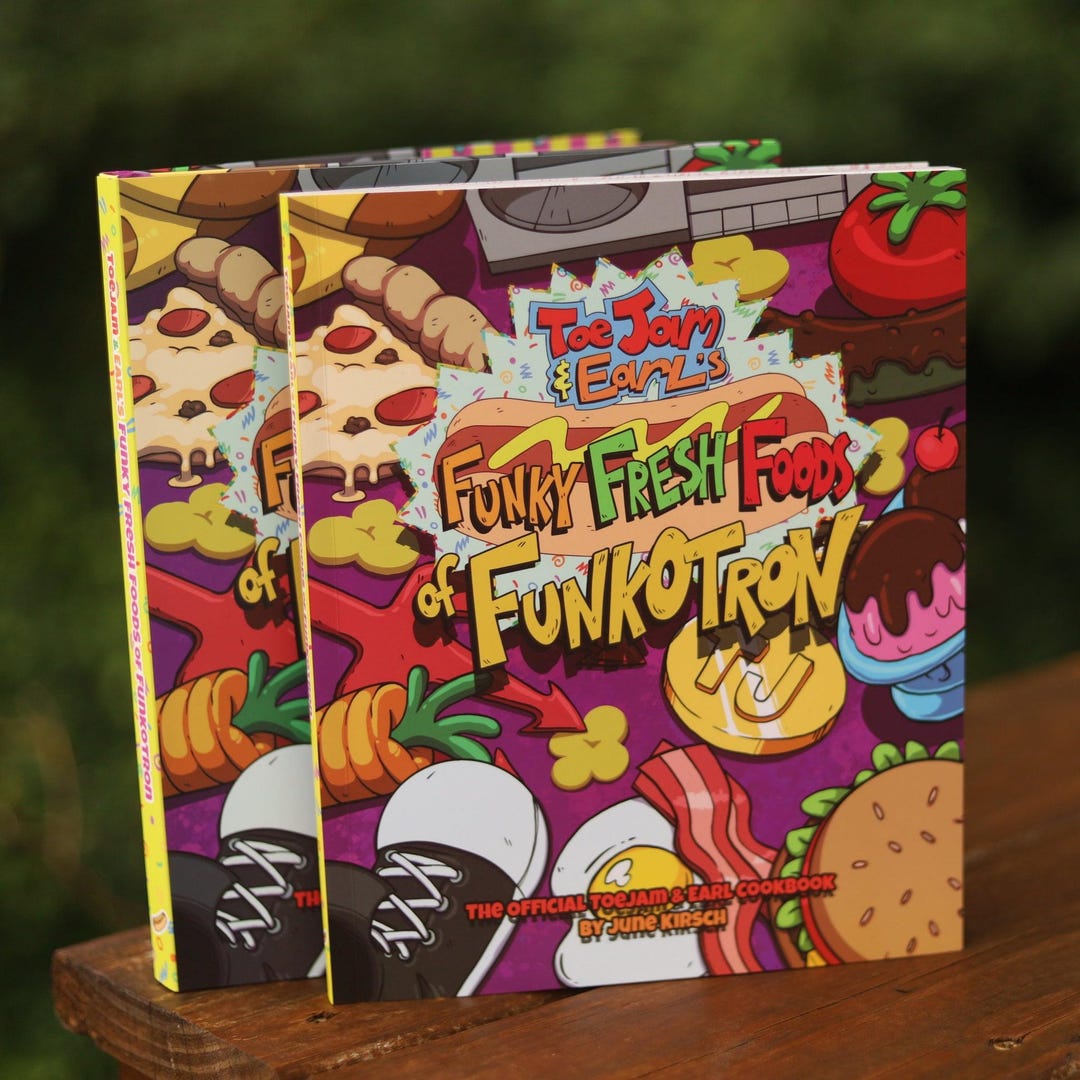 Funky Fresh Foods of Funkotron | the Official Toejam & Earl Cookbook - Etsy