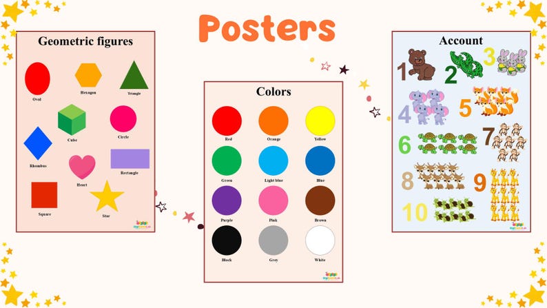 Poster Colors - Etsy