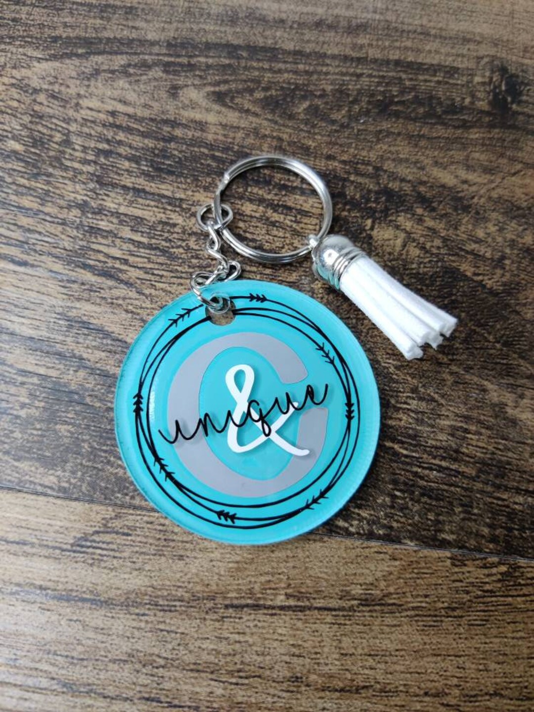Custom Personalized Acrylic Keychains - Etsy