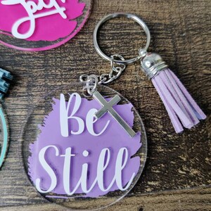 Faith Christian Acrylic Keychains - Etsy