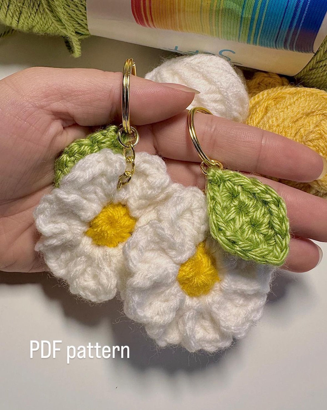 Easy to Make Crochet Daisy Pattern - Etsy