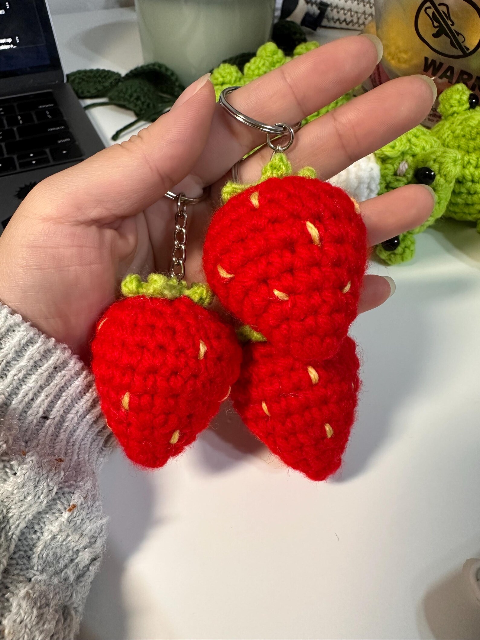 Quick Make Crochet Strawberry Amigurumi Pattern - Etsy