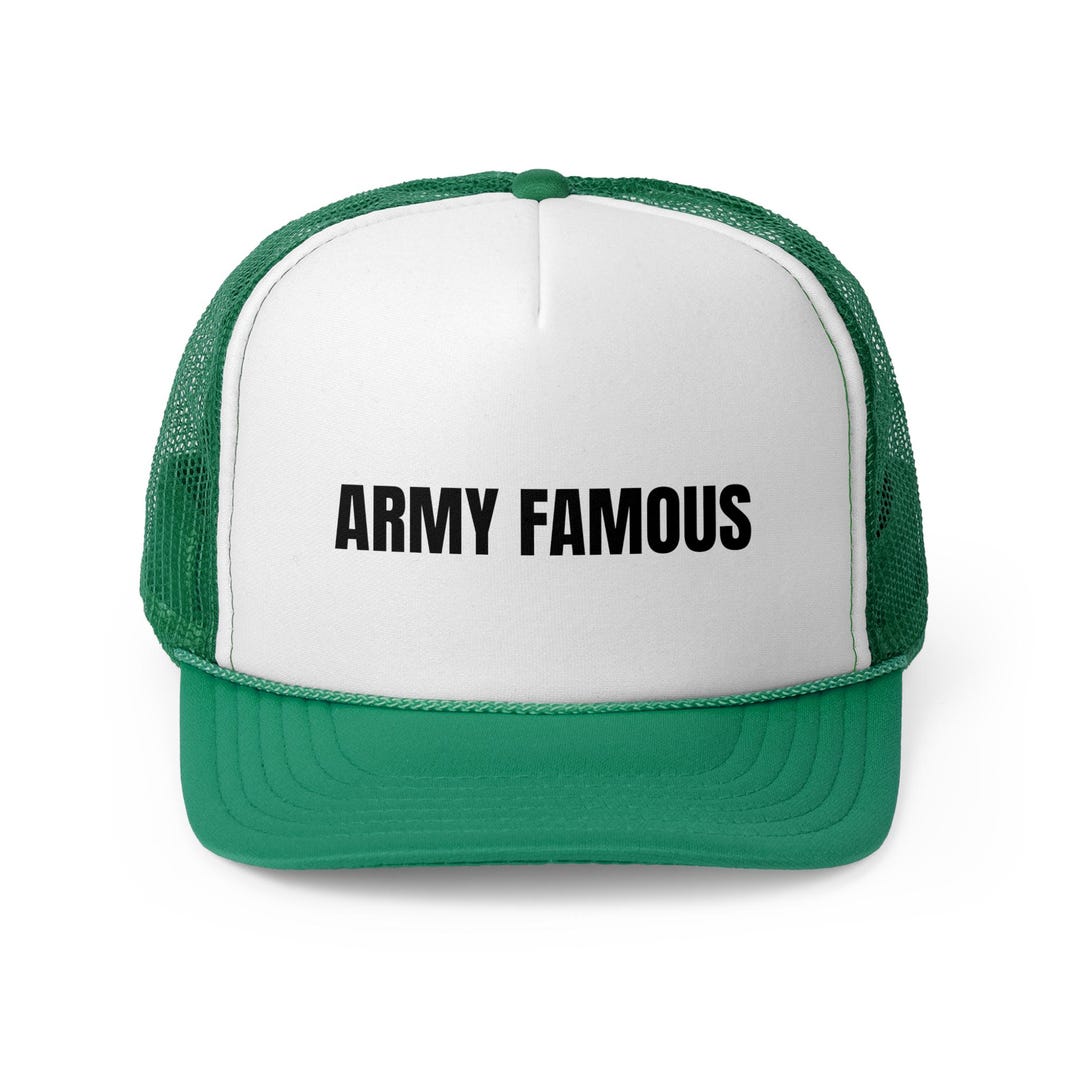 Army Famous Trucker Cap Stylish and Comfortable Headwear for Military ...