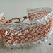 Crochet Bracelet Copper Wire, Silver Wire, Cuff Bracelet, Crochet ...
