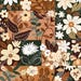 Retro Floral Digital Paper Pack – Terracotta Seamless Patterns, Earth ...