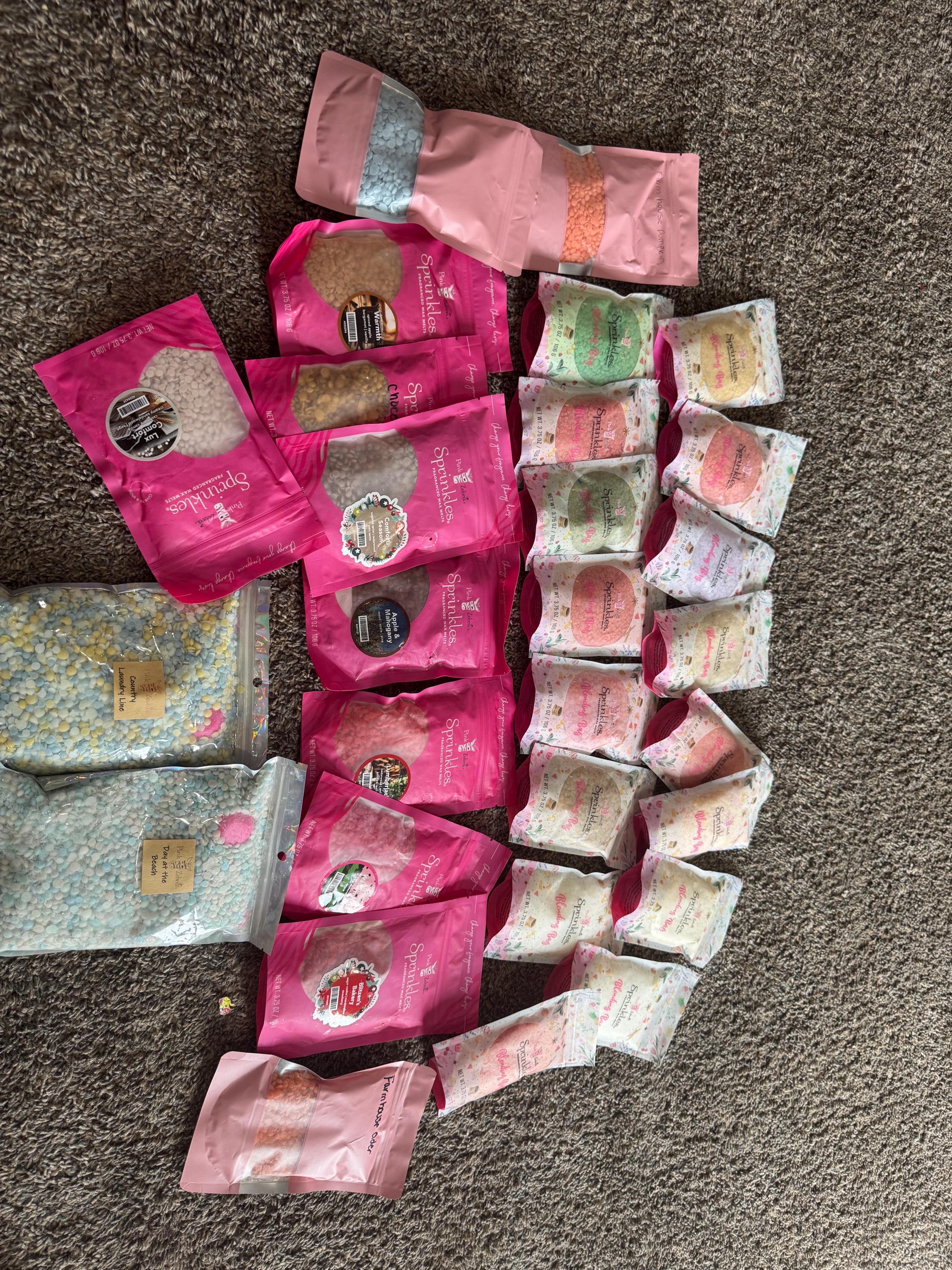 Pink Zebra Sprinkles 3.75oz Bags Pick From the List Below or Bundle ...