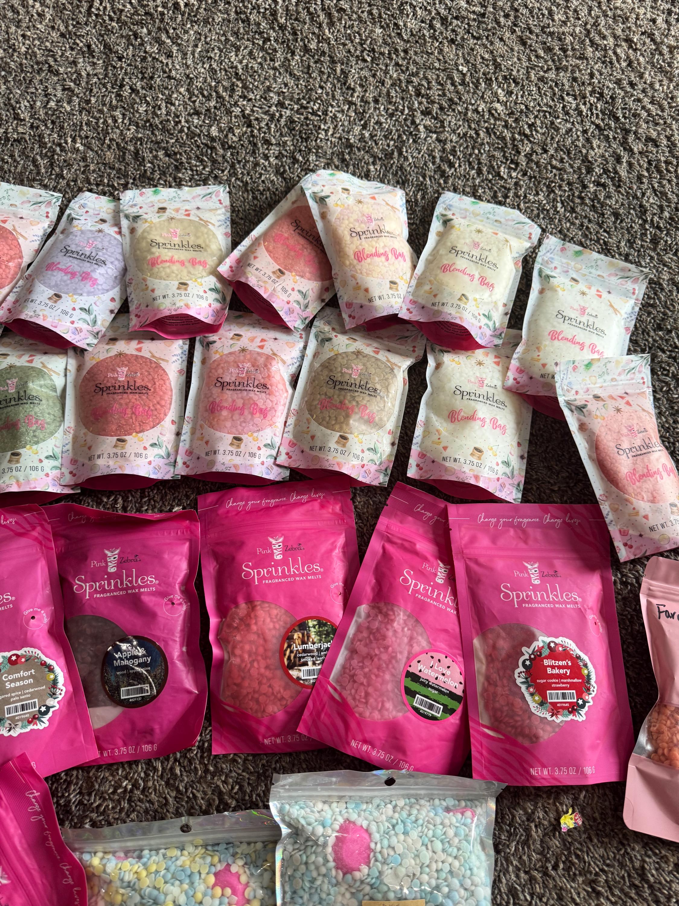 Pink Zebra Sprinkles 3.75oz Bags Pick From the List Below or Bundle ...