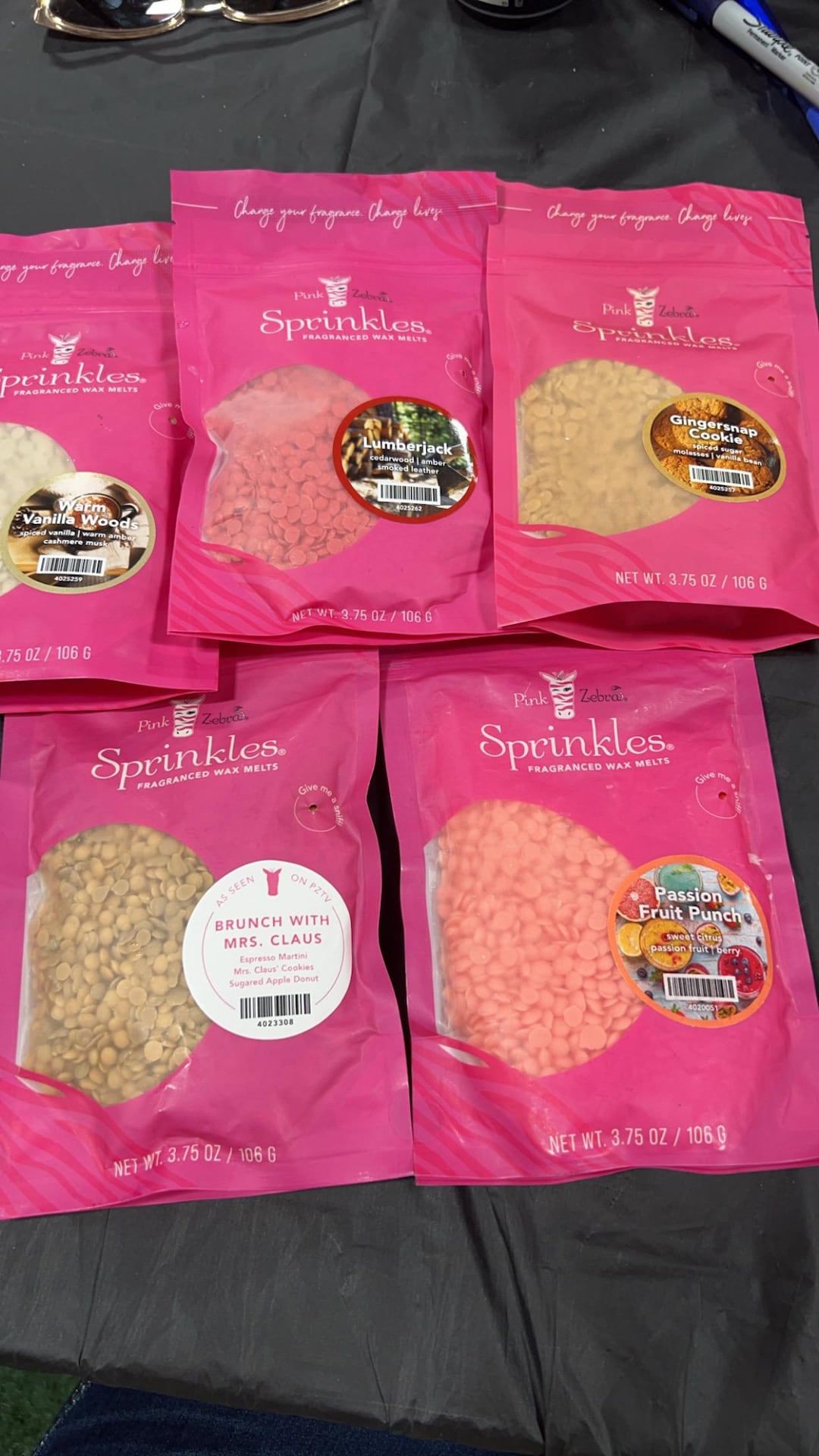 Pink Zebra 5 Bags of Corporate Sprinkles Bundle - Etsy