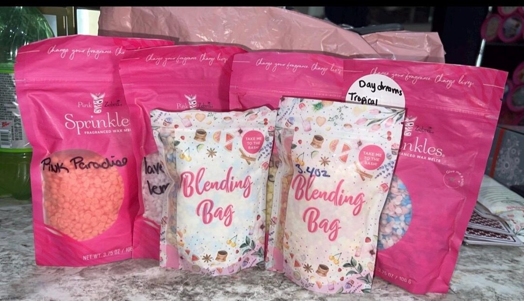 Pink Zebra 6 Bag Bundle - Etsy