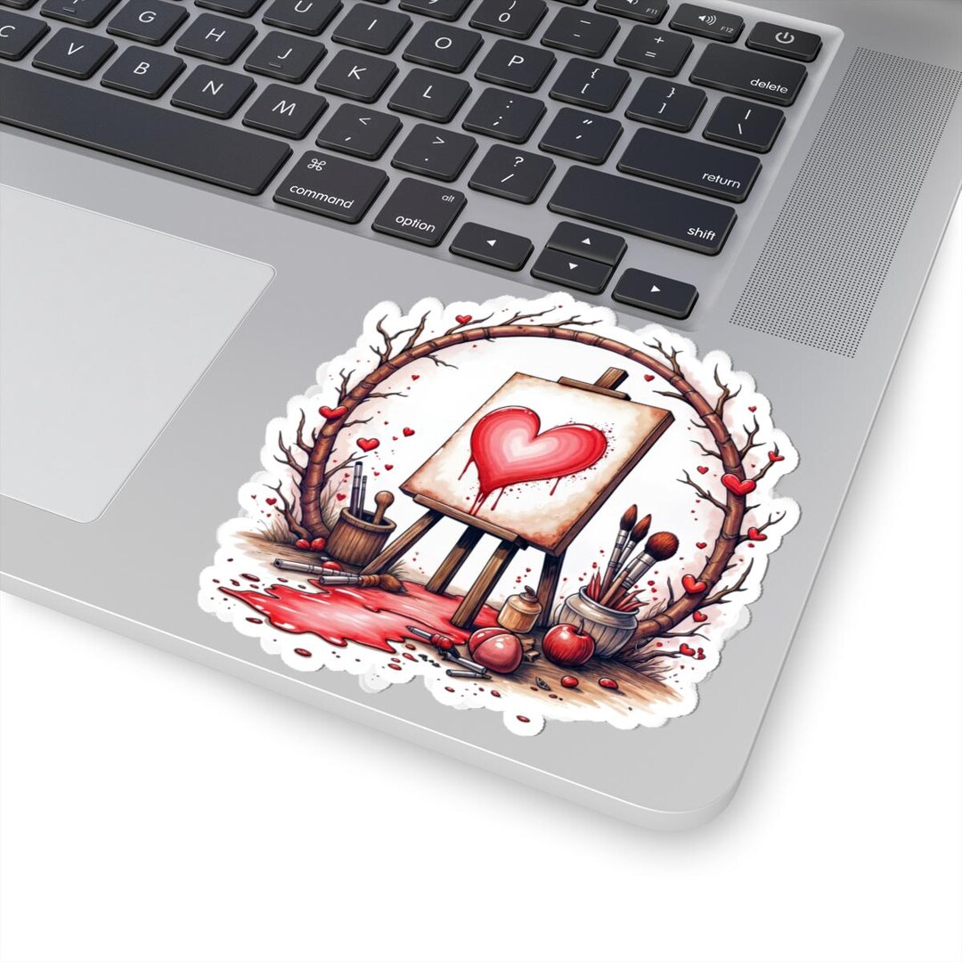 My Masterpiece Love Art - Kiss-cut Stickers - Etsy