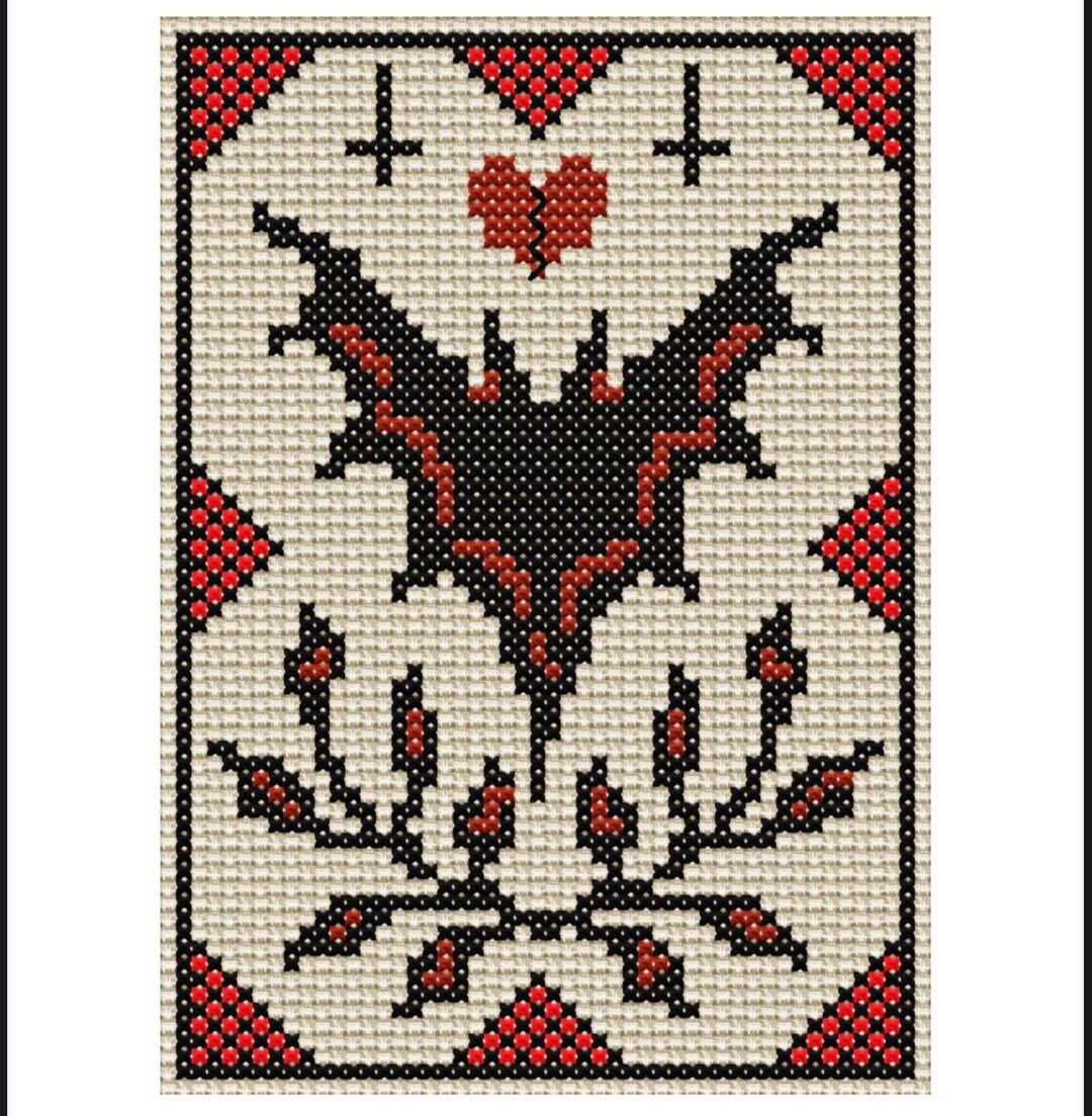 Emo Essentials Cross Stitch PATTERN - Etsy