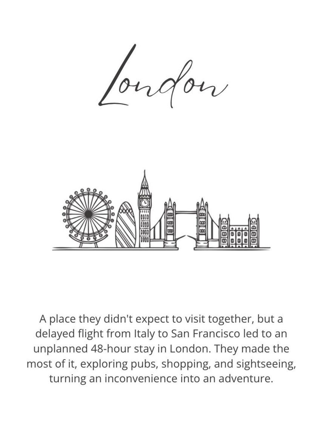 Editable Table Name & Story Sign Template | Unique Wedding Table Number ...