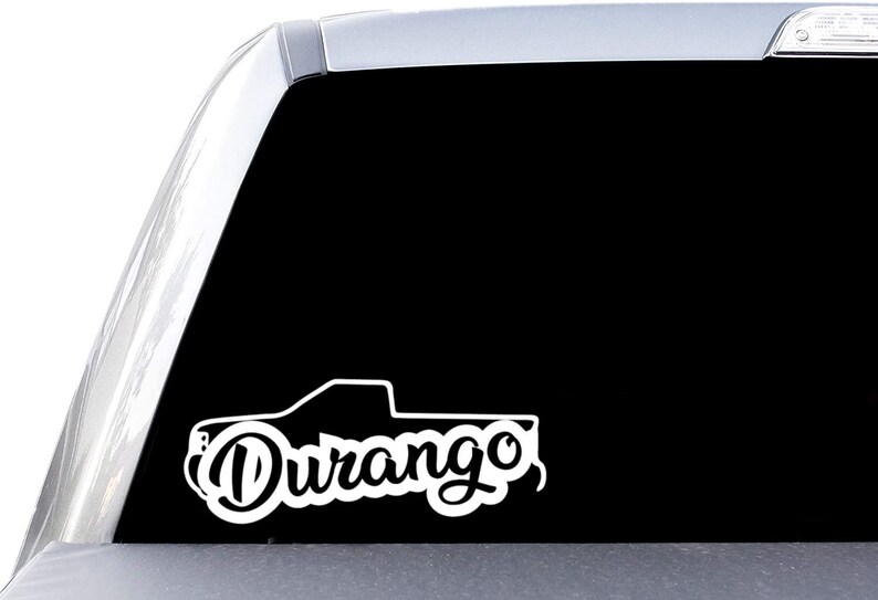 Durango Truck Outline Vinyl Decal Sticker - Etsy