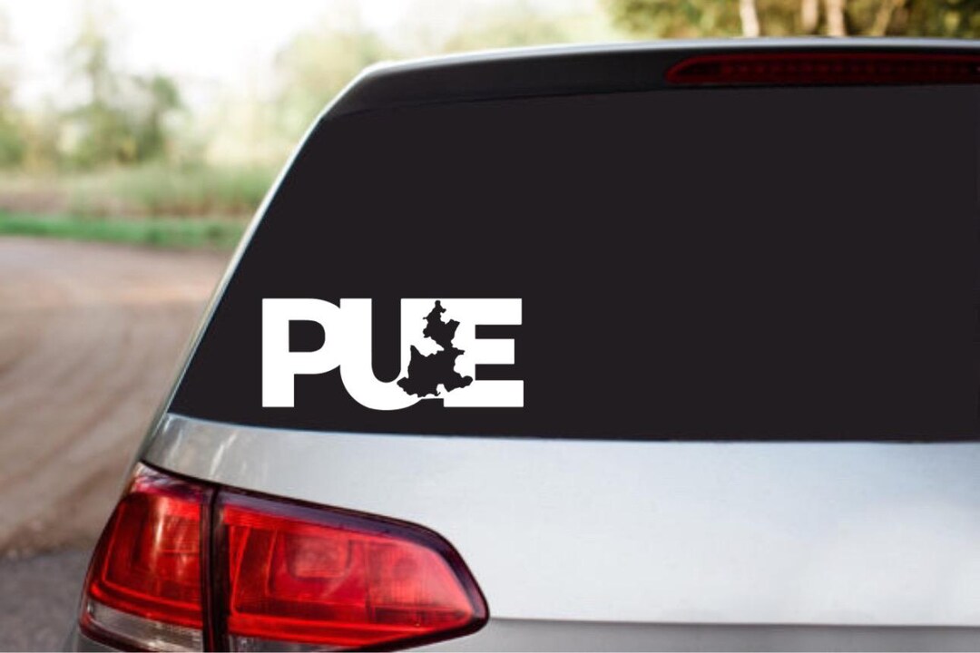 Puebla ‘PUE’ Vinyl Decal Sticker - Etsy