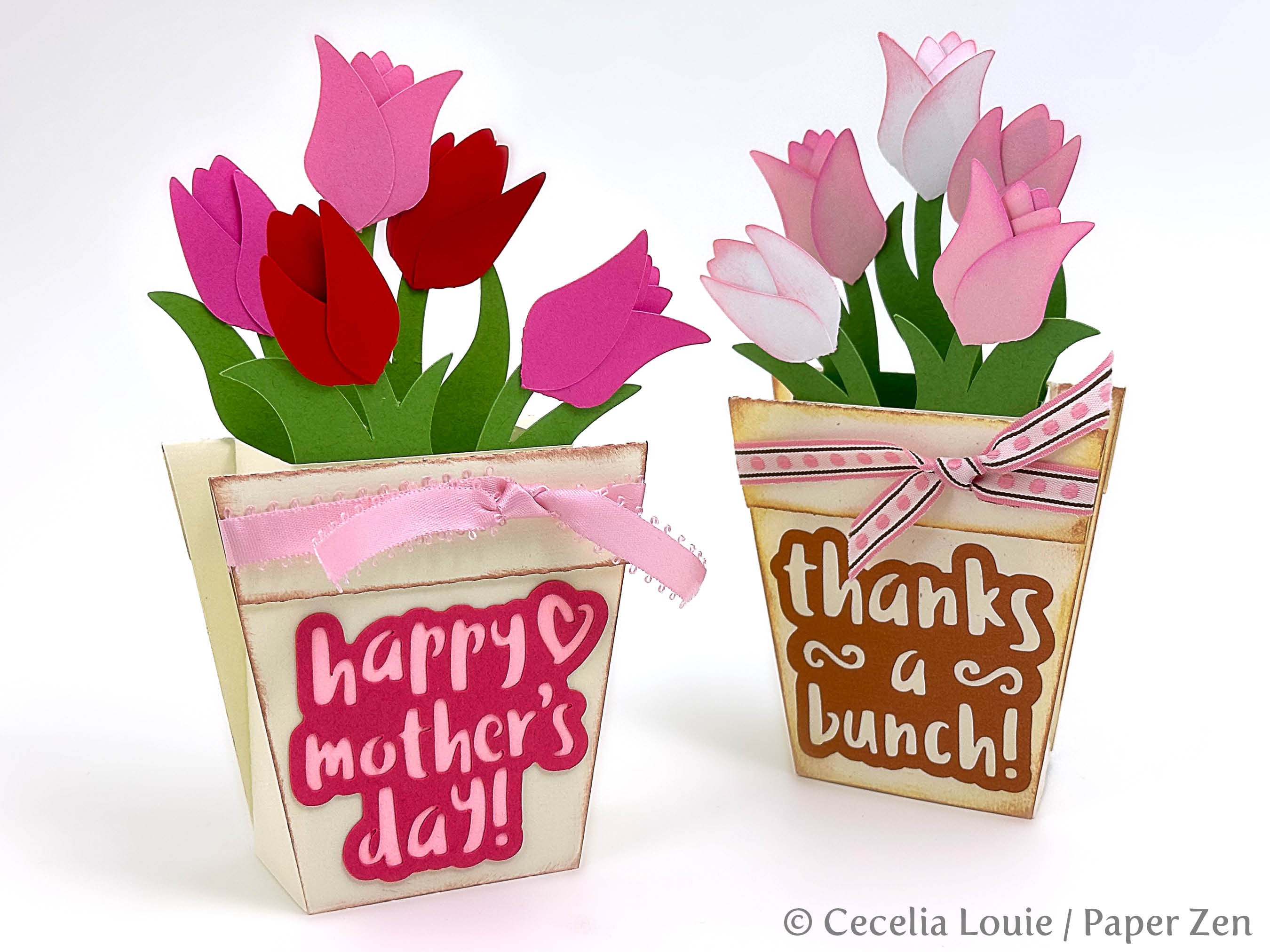 Flower Card SVG for Teacher Appreciation Mother's Day or - Etsy Canada