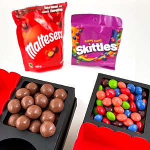 Movie Night Snack Box for Popcorn, Pop, Candy, Perfect for Birthday ...