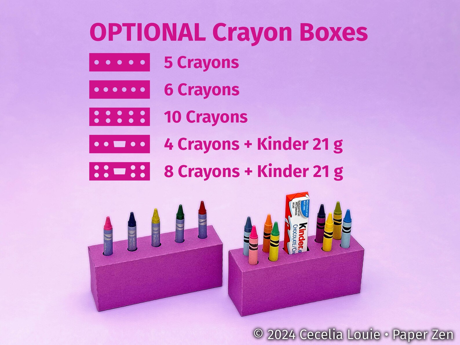 Crayon Kinder Suitcase Party Favour Gift Bag Activity Box for Birthday ...