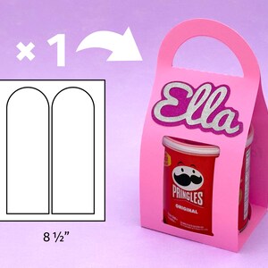 Pringles Chips Party Favour Box / Gift Bag With Handle, Great for ...