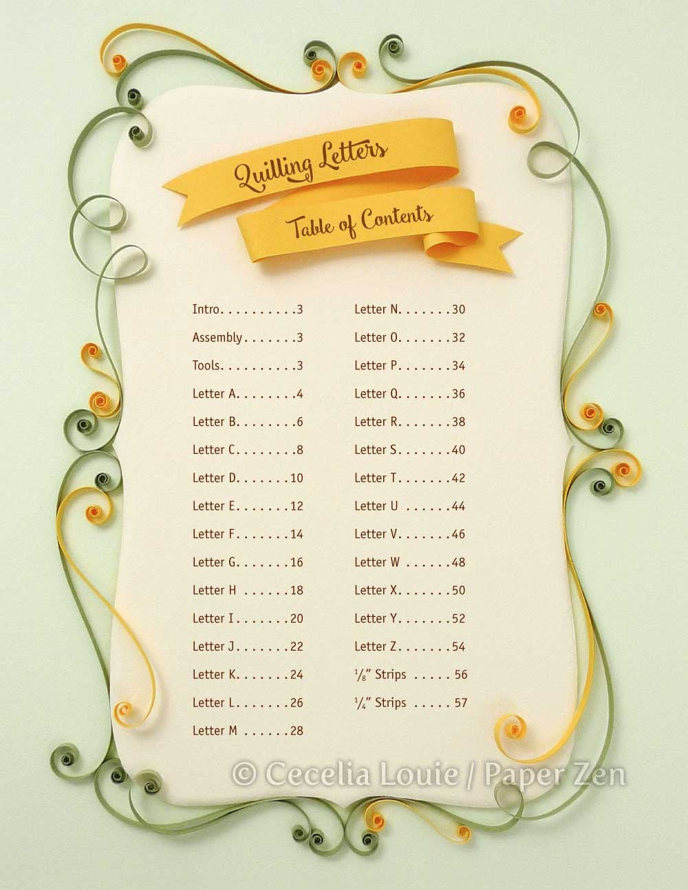 Quilling Uppercase Letters Pattern Guides to Outline A-Z - Etsy Canada